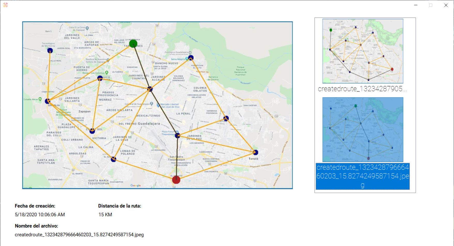 Drone Route Generator