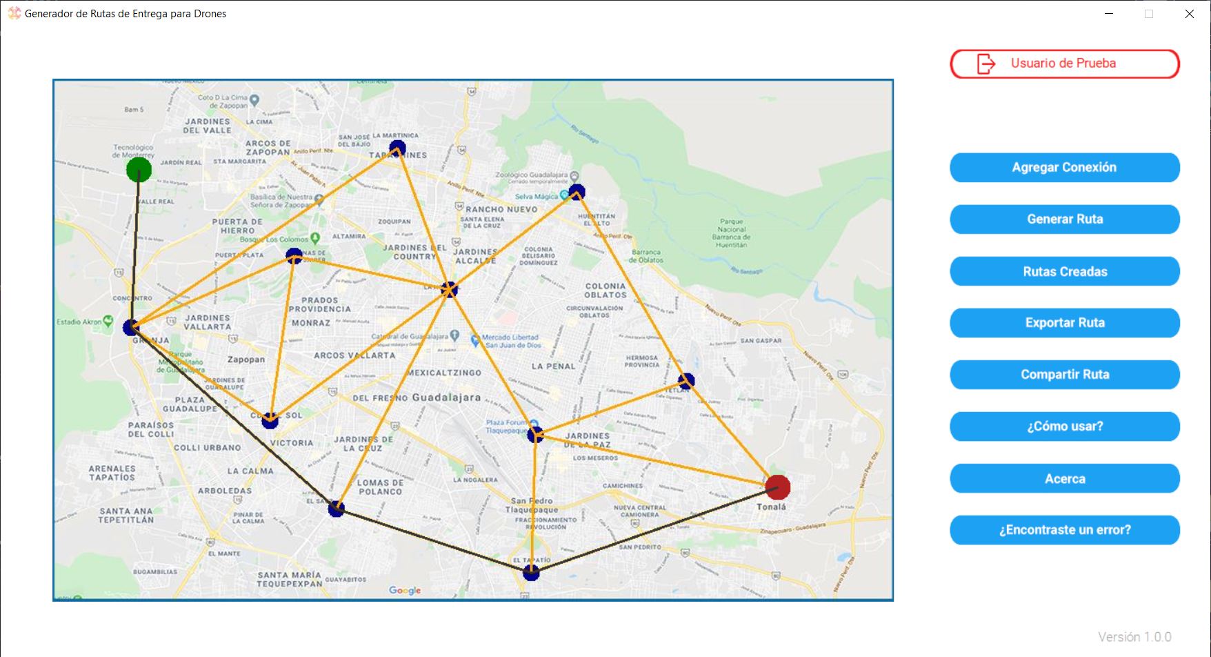 Drone Route Generator